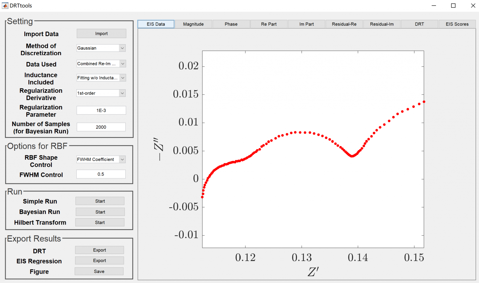 DRT分析-软件下载-电化学阻抗谱弛豫时间分布 - DragonScience
